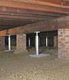 Crawl Space Jacks Installed by Authorized Foundation Contractors ...